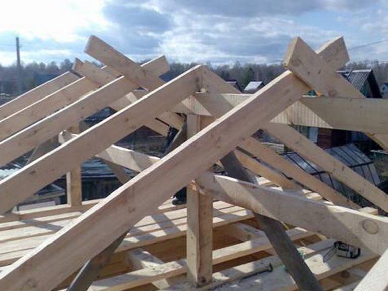 Шаг стропил под профнастил - Всё о кровле